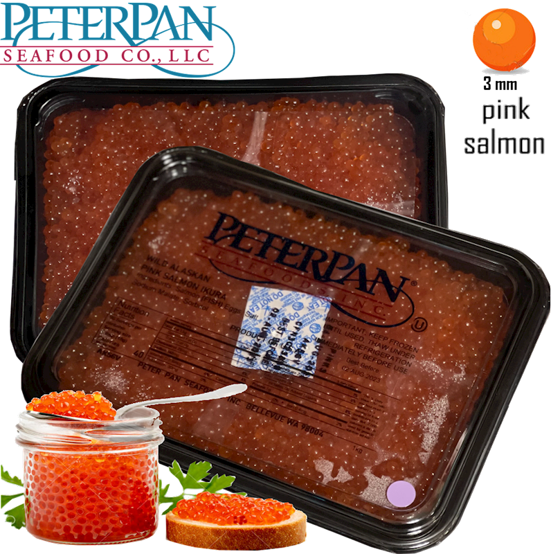 Peter Pan Red Caviar Pink Salmon Roe C1 1kg/2.2lb | Moldova European ...