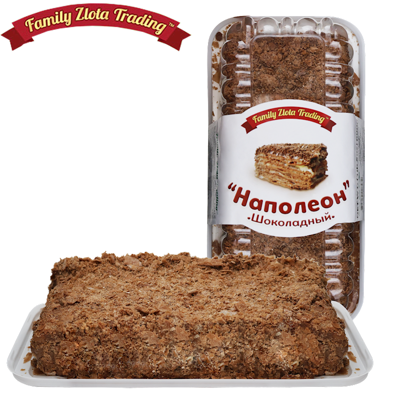 Zlota Napoleon Brick Cake 600gr | Moldova European Food - Market