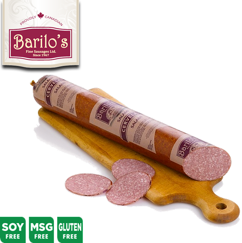BARILOS SALAMI CERVELAT BY LB | Moldova European Food - Market