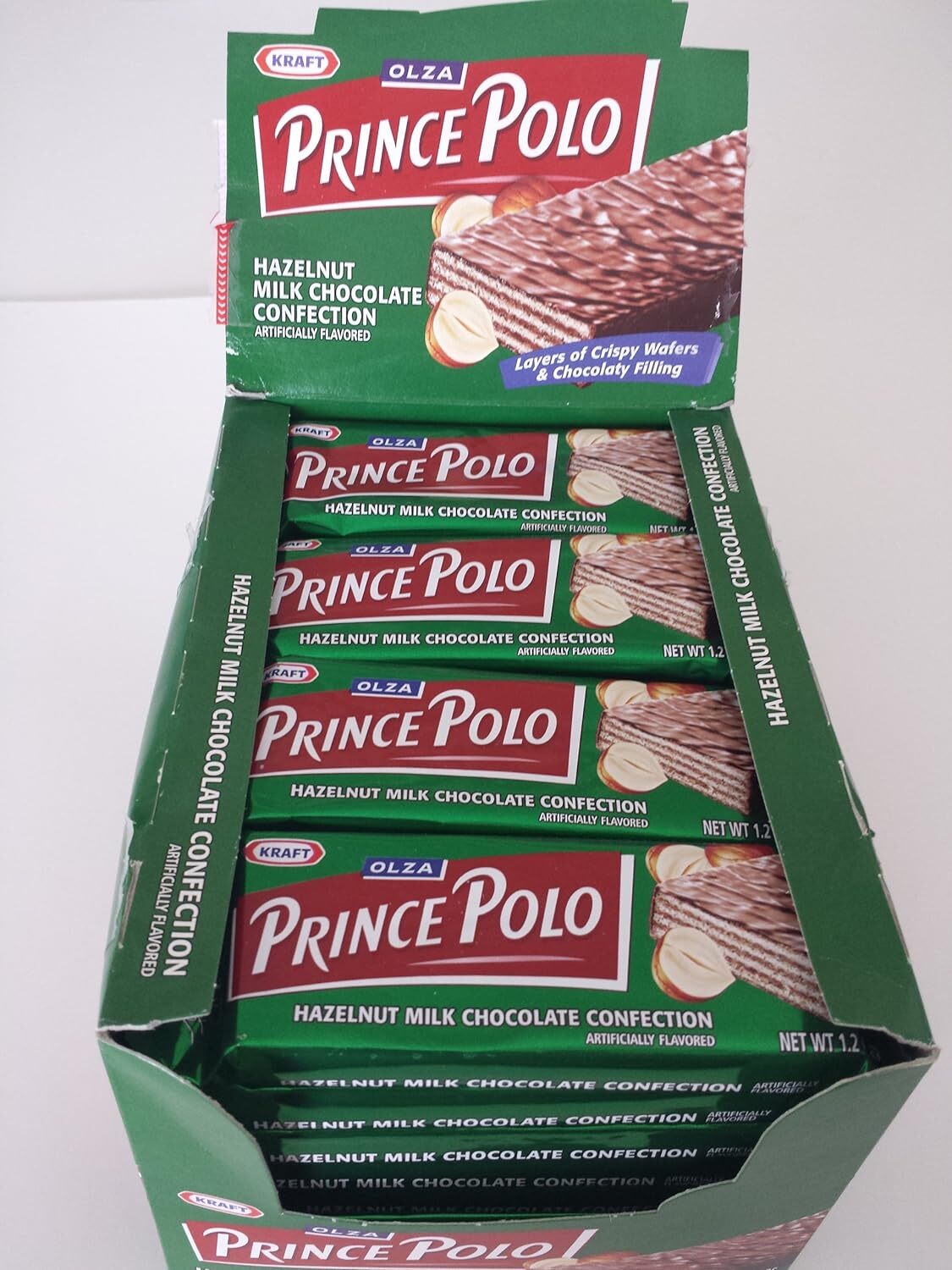 PRINCE POLO CLASSIC WAFER MILK CHOCOLATE BAR 32 | Moldova European Food ...