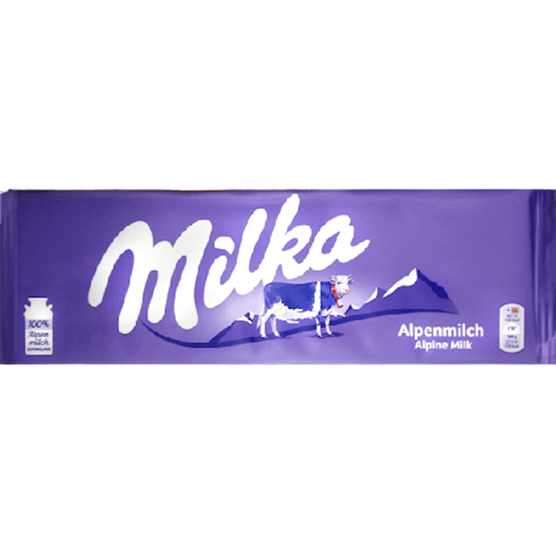MILKA CHOCOLATE BAR ALPINE MILK 270GR | Moldova European Food - Market